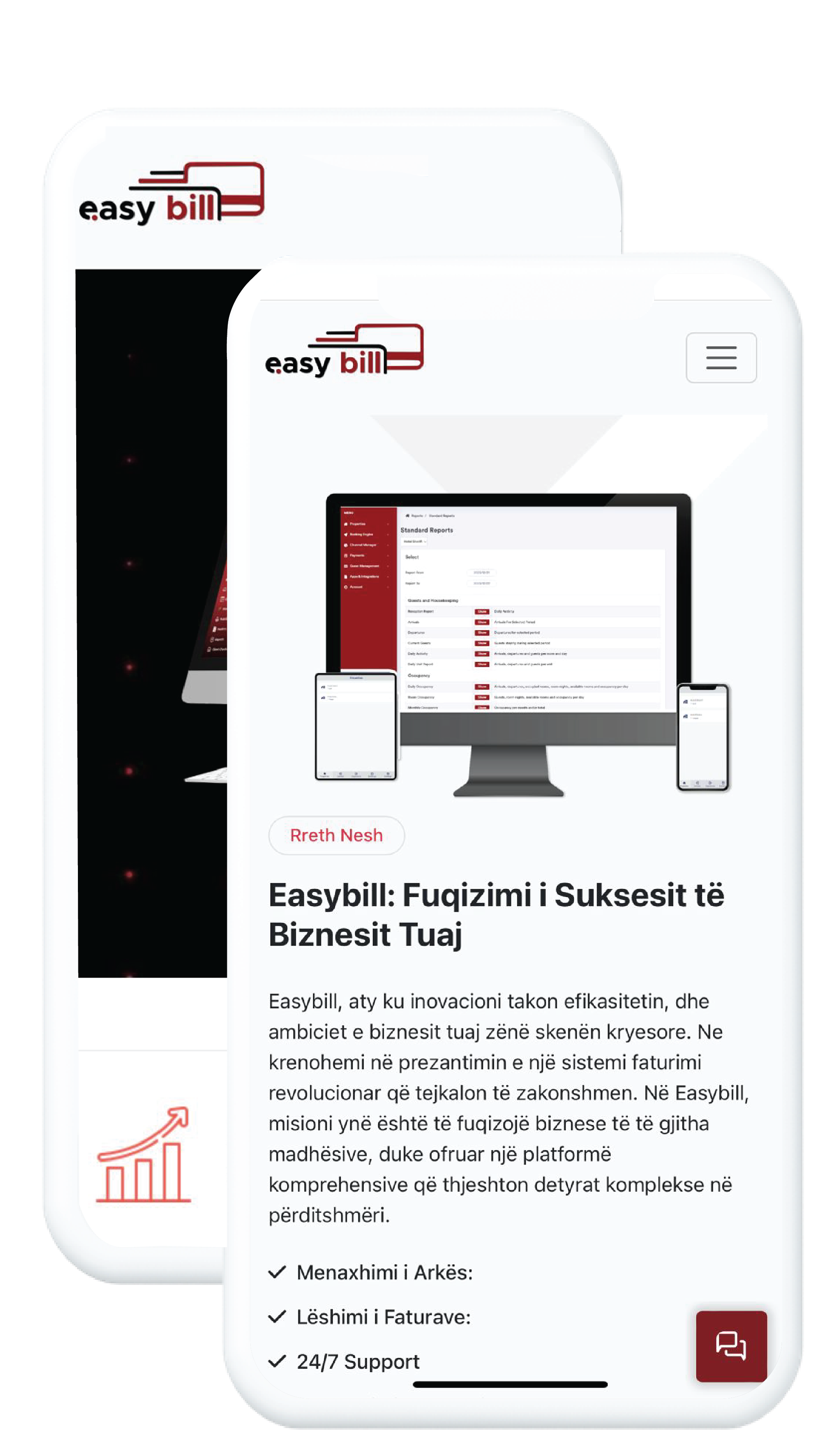 Asistenca EasyBill - Support për Fiskalizimin